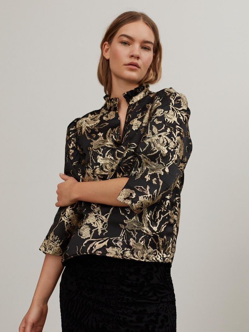 SOFIE SCHNOOR - S224294 - Bluse - Sort